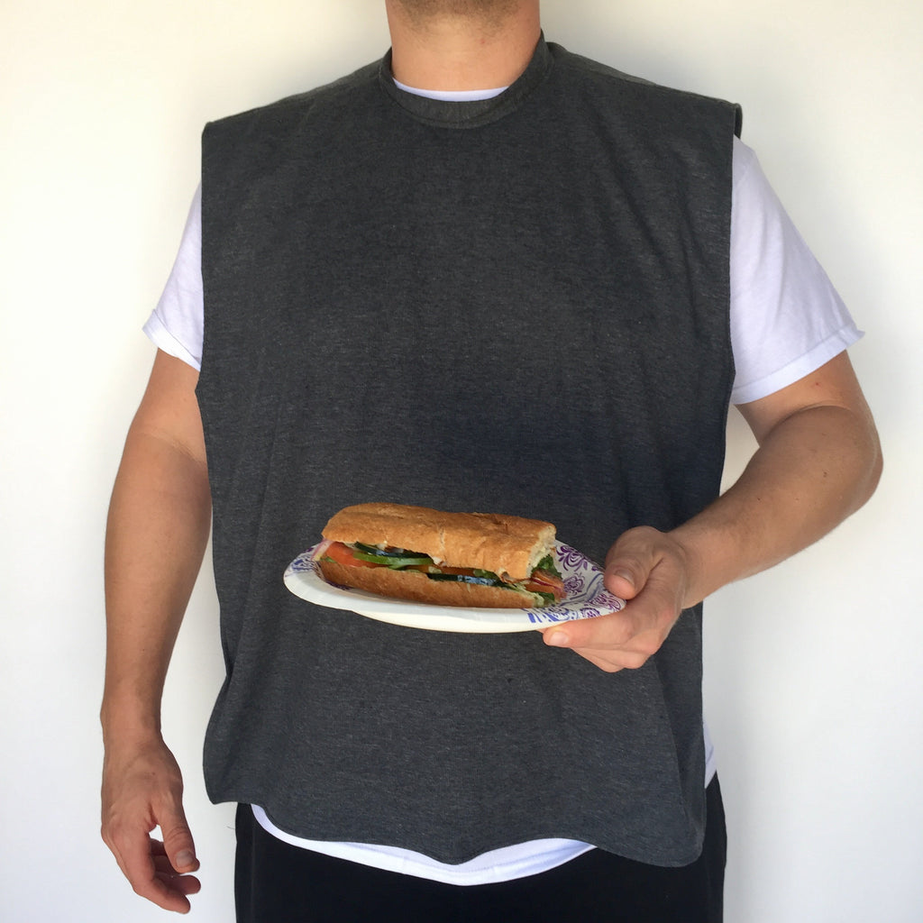 Adult Bib Clothing Protector T-Shirt Solids and Prints # MF101T ...